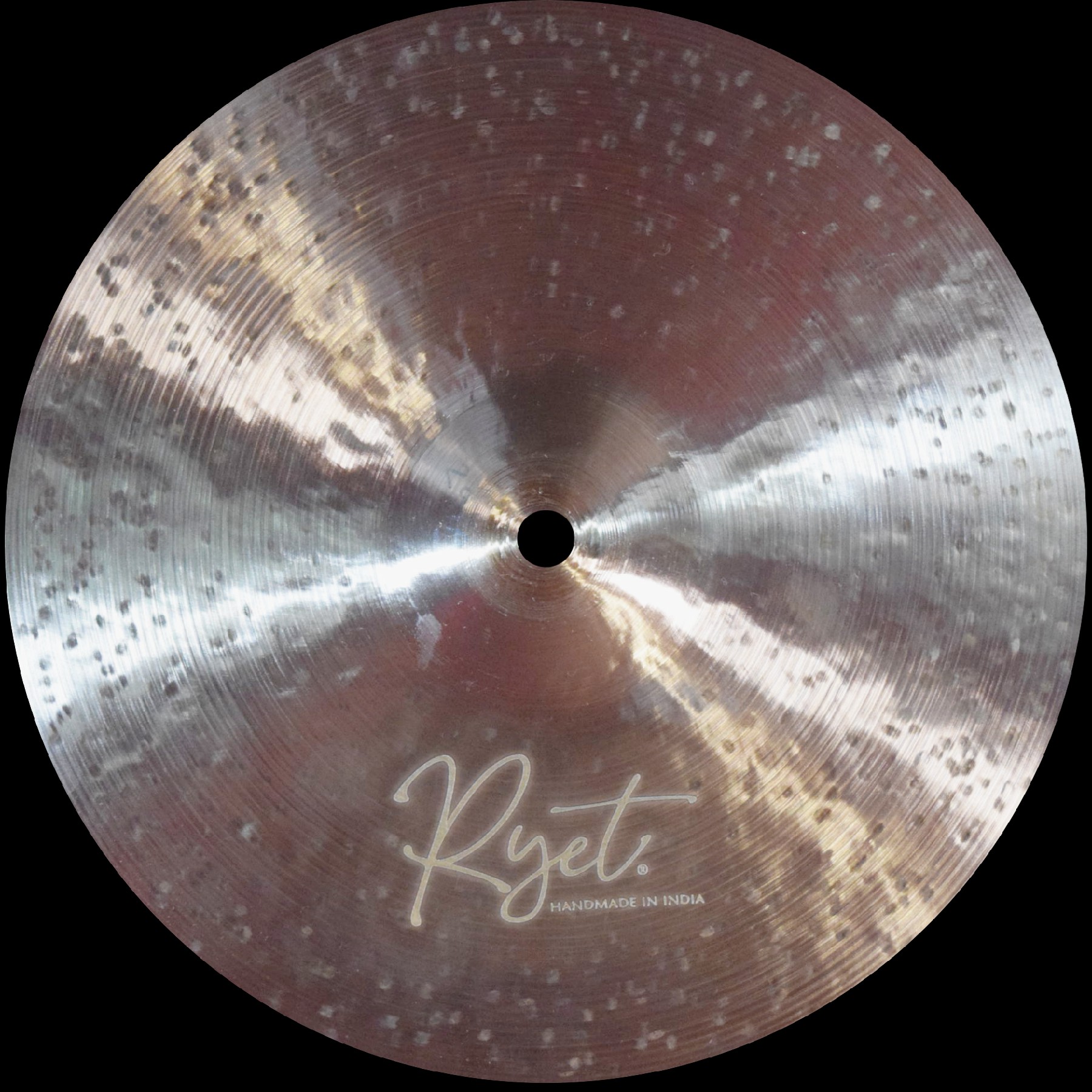 Ryet 10.5″ Fai Over Hammered Splash 296g – Ryet Cymbals
