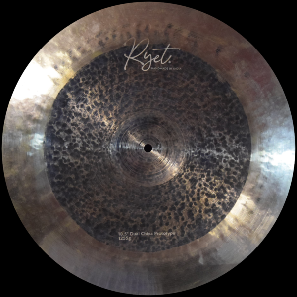 Ryet 18.5″ Dual China Prototype 1255g – Ryet Cymbals