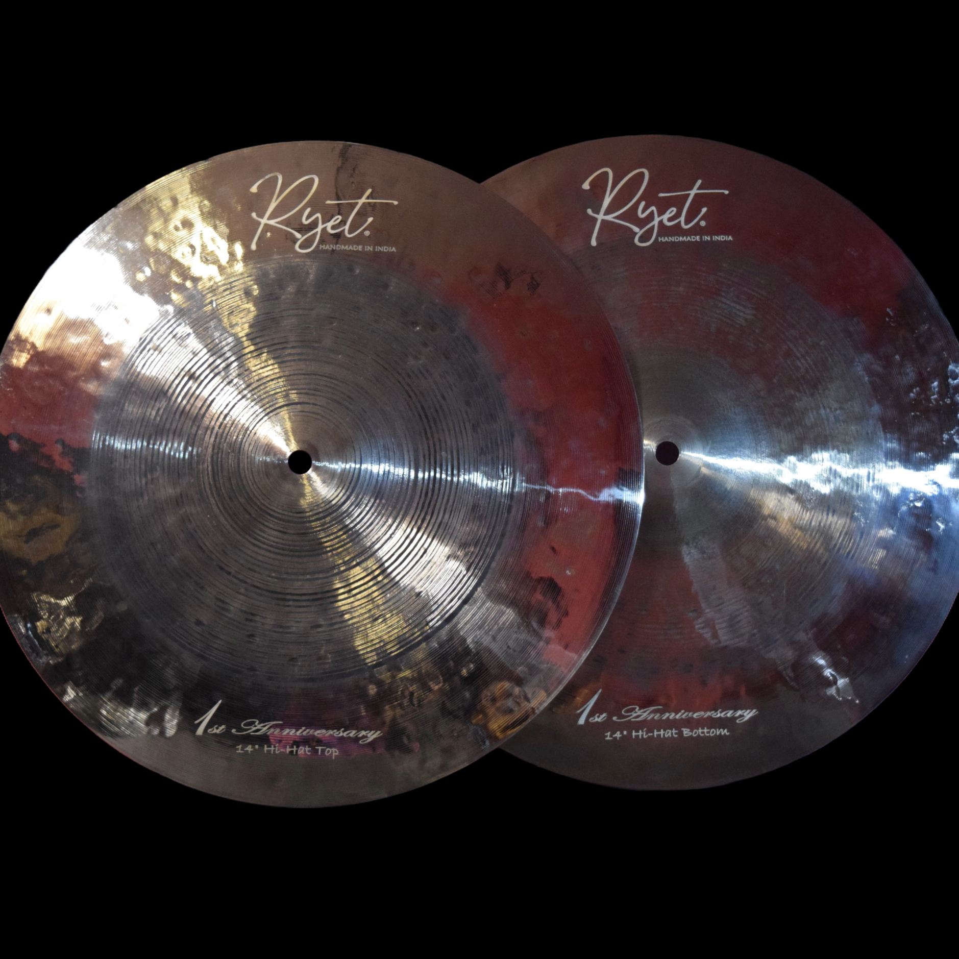 Ryet 1st Anniversary 14″ Hi-Hats – Ryet Cymbals