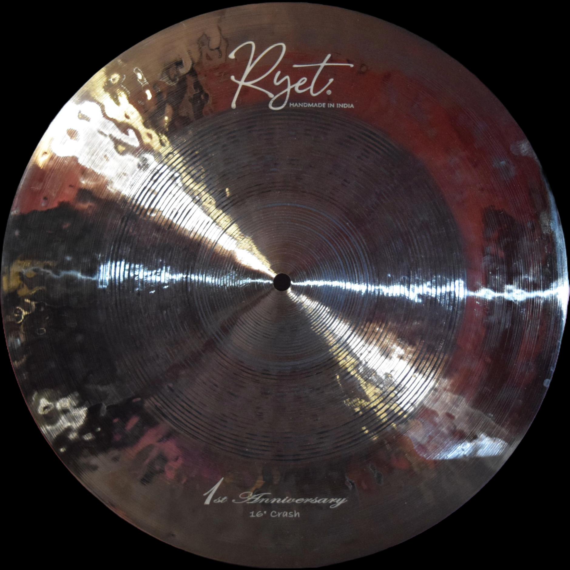Ryet 1st Anniversary 16″ Crash – Ryet Cymbals