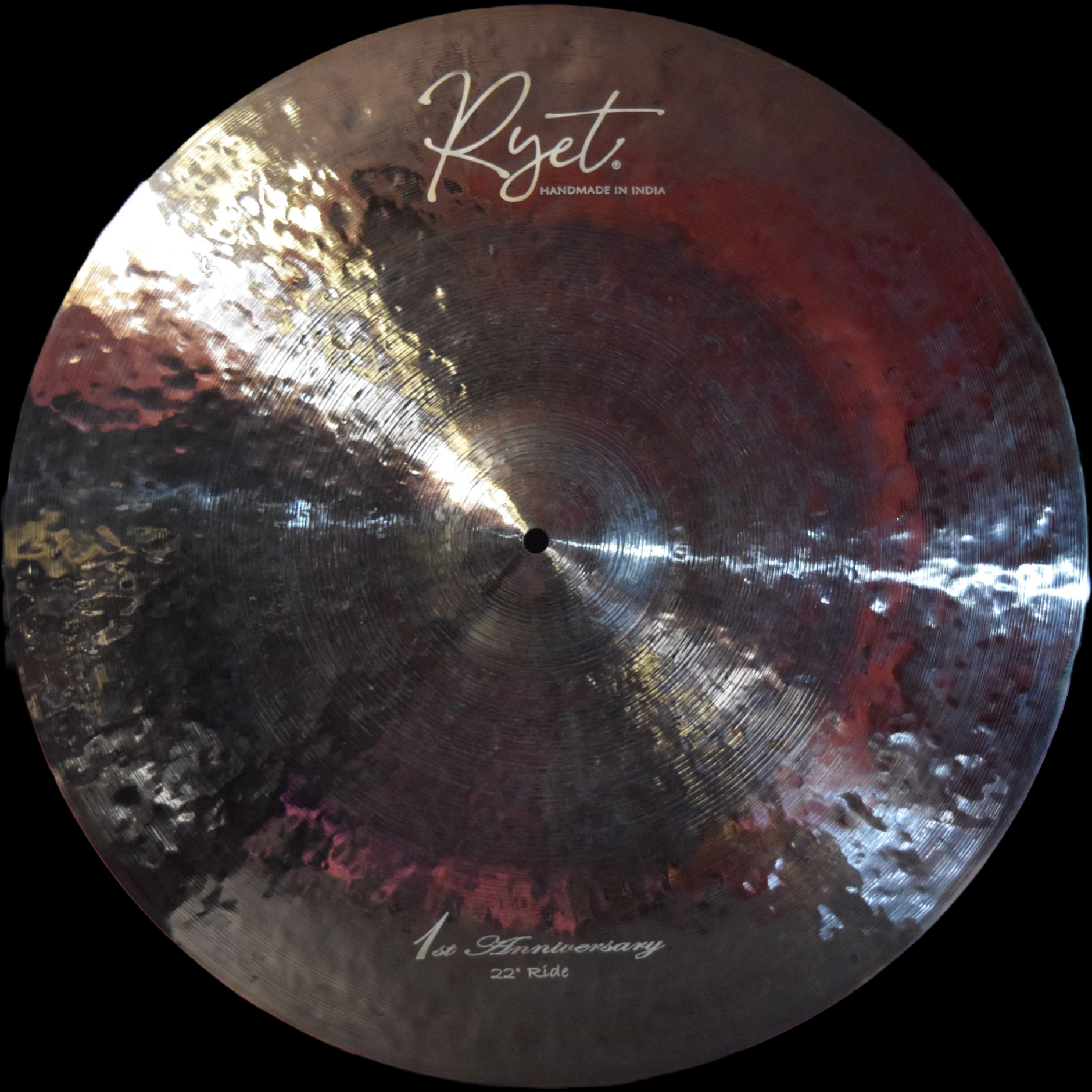 Ryet 1st Anniversary 22″ Ride – Ryet Cymbals