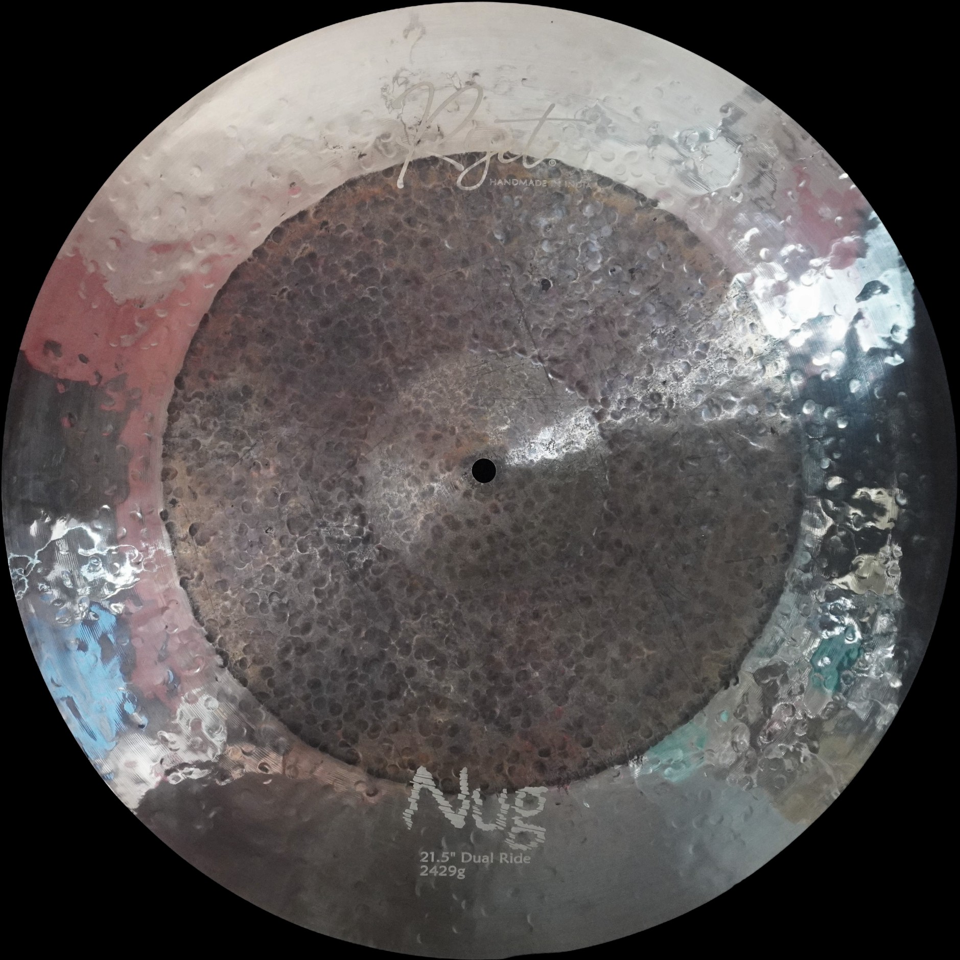 Ryet 21.5″ Nug Dual Ride 2429g – Ryet Cymbals