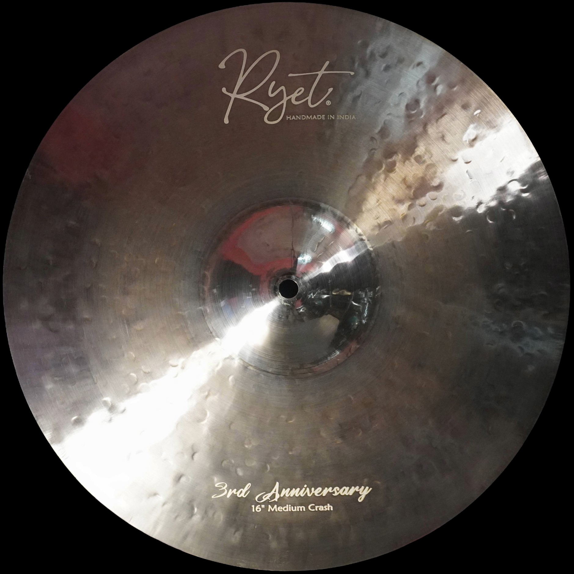 Ryet 3rd Anniversary 16″ Medium Crash – Ryet Cymbals